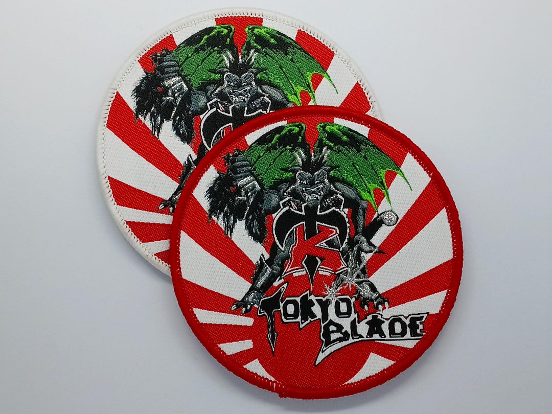 TOKYO BLADE 'S/T' Woven Patches, Old School Heavy Metal Patches, Metal ...