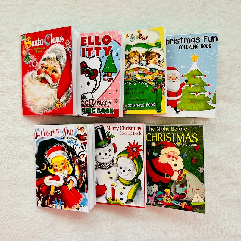 Christmas Mini Books - Etsy