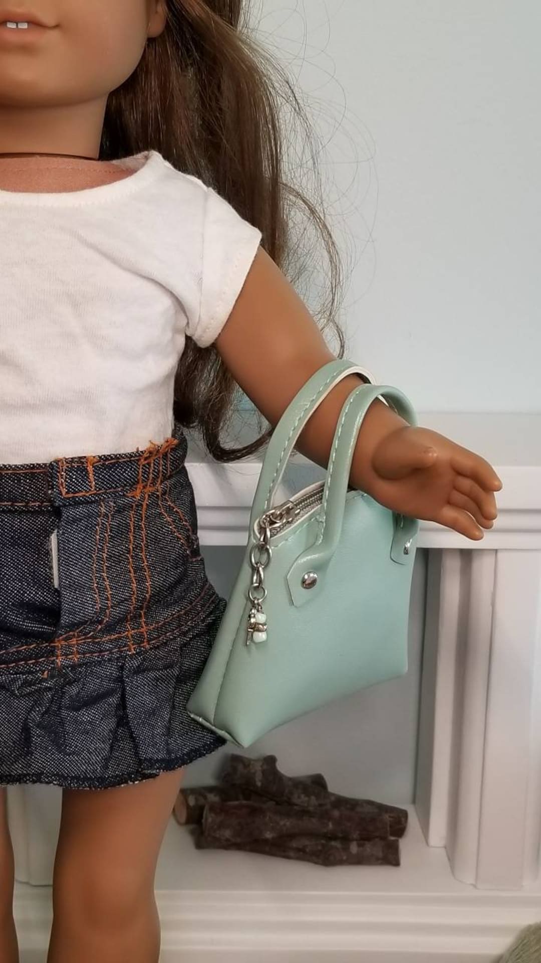 Mini Purse for 15-18" Doll- 1/3 Scale Fashion Handbag Accessory - Etsy