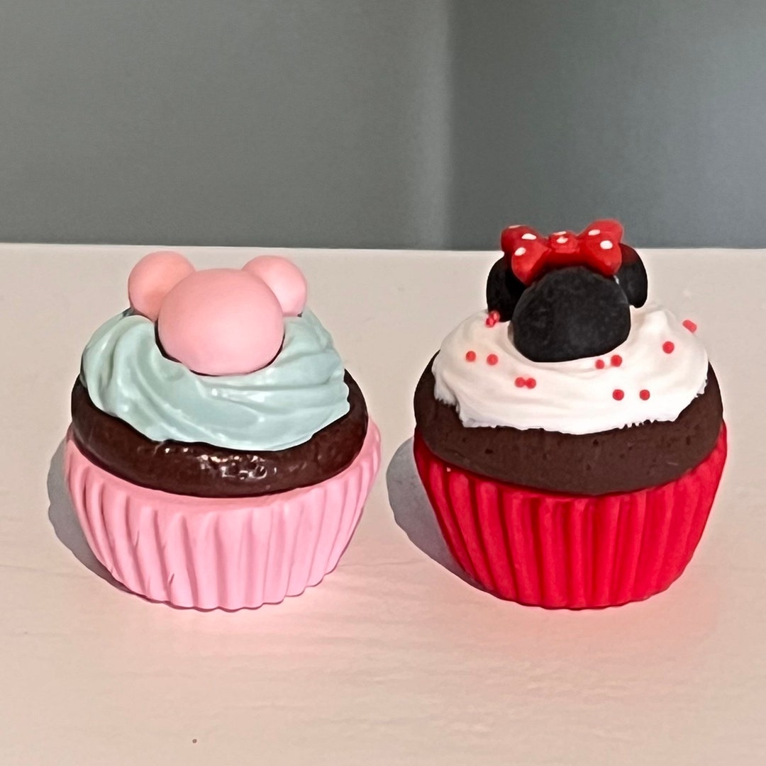 Mini Cupcake 1/3 Scale for 14- 18” Dolls- Dollhouse Accessory Snacks ...