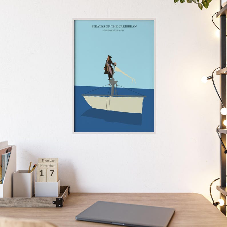 Pirates of the Caribbean Movie Poster / Jack Sparrow Poster /movie Wall ...