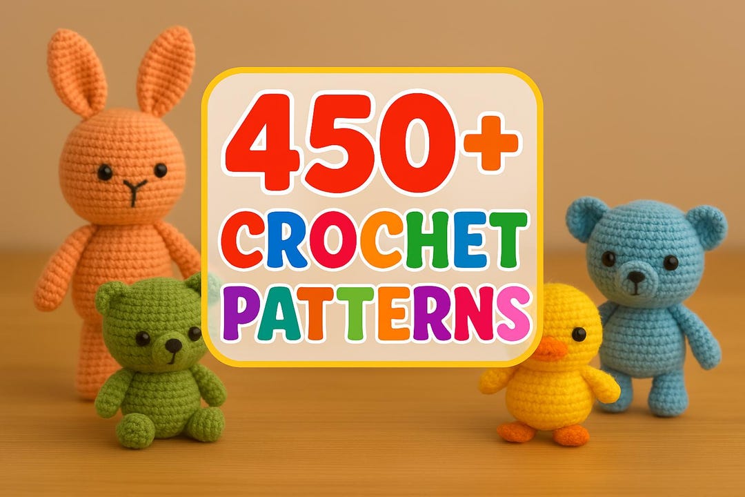 Bundle Amigurumi Crochet Patterns, Crochet Patterns Bundle, Mega ...