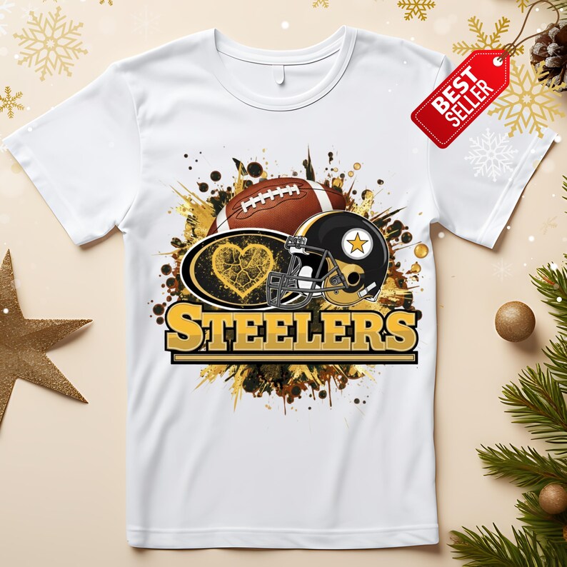 Steelers Football PNG Game Day Clipart Sublimation - Design Steelers ...