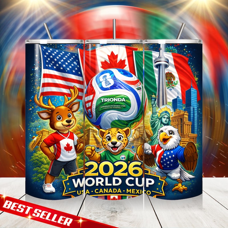 World Cup 2026 Tumbler - Etsy