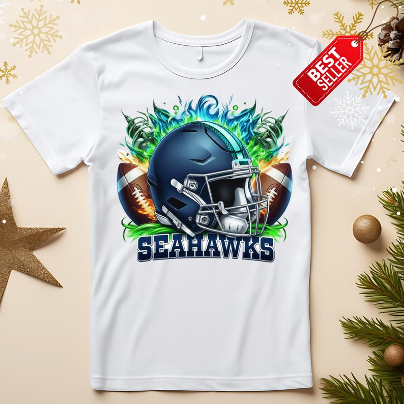 Seahawks Football PNG Game Day Clipart Sublimation - Seahawks Design ...