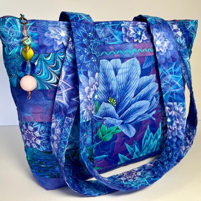 Floral Print Handbag - Etsy