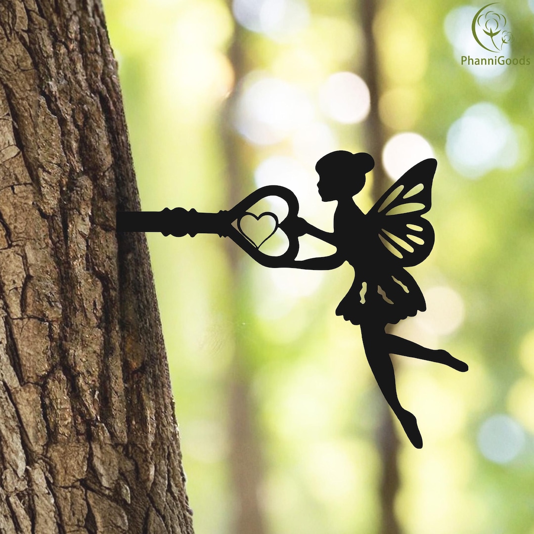 Fairy Silhouette Metal Decor,garden Fairy Decor,fairy Art Decor,fairy ...