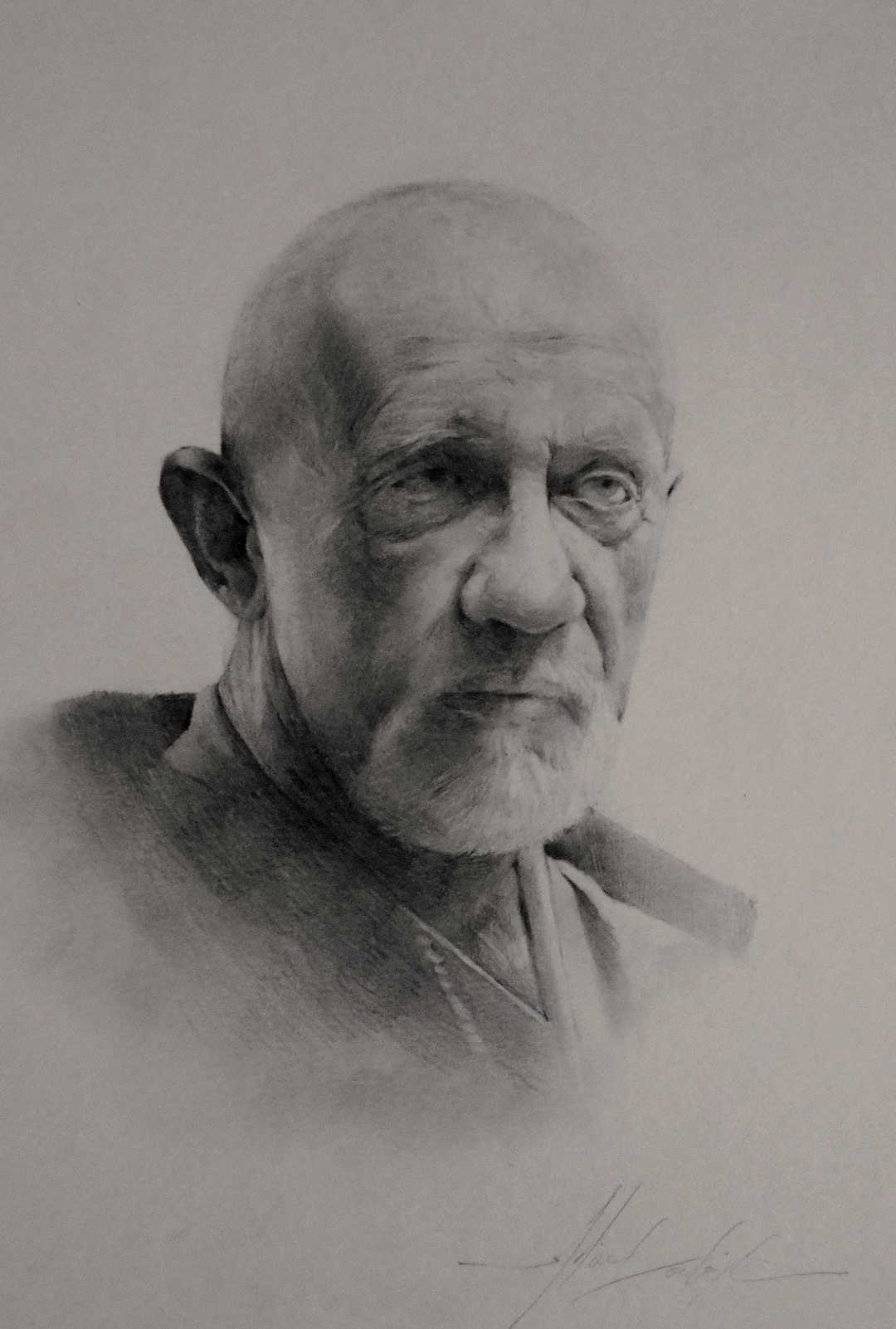Portraits of Mike Ehrmantraut - Breaking Bad | Original and Signed ...