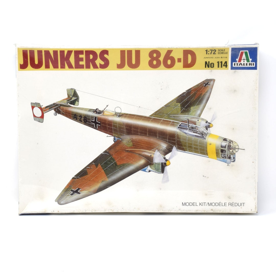 Junkers JU 86 D Model Airplane Kit - Etsy