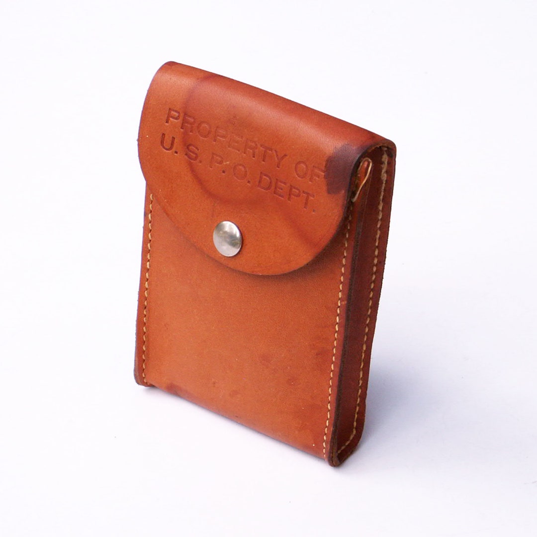 US Postal Service Postman Leather Letter Pouch - Etsy