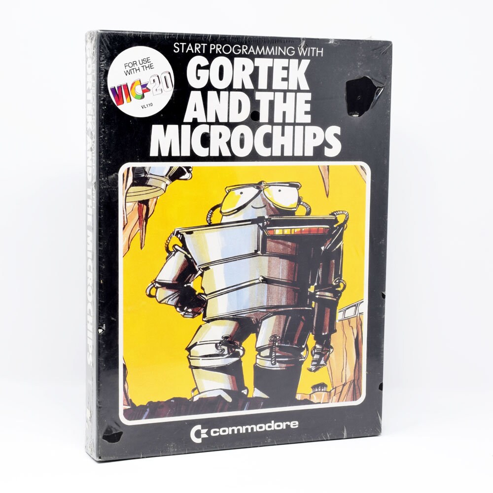 Gortek and the Microchips Vintage Programming Game - Etsy