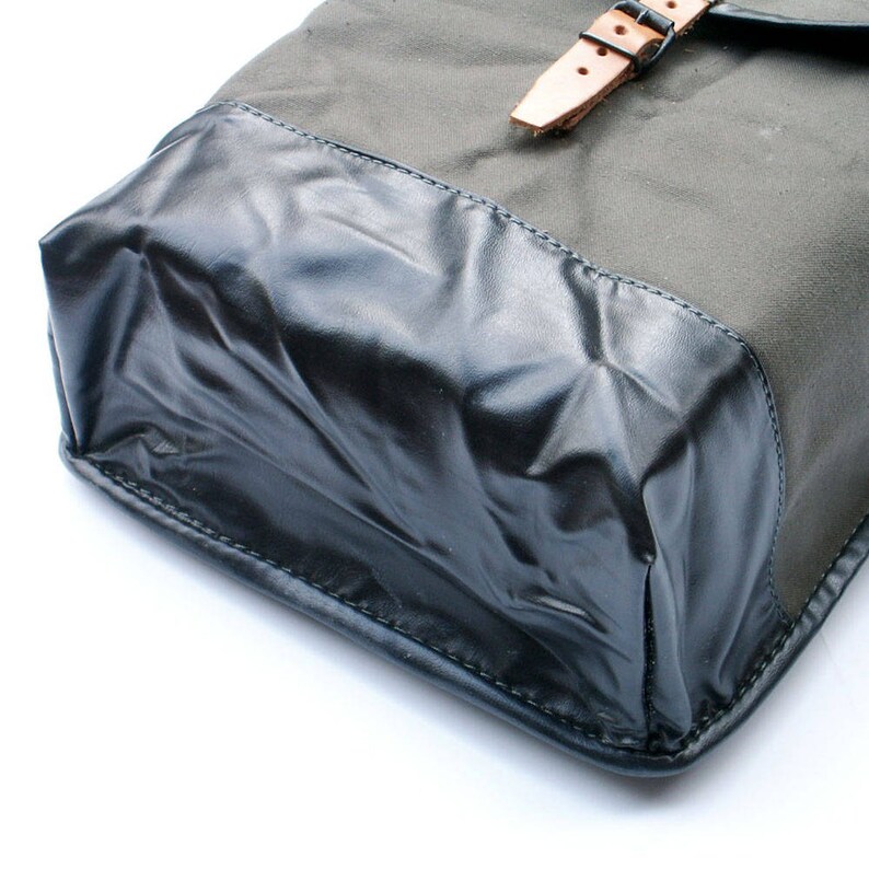 Military Canvas Shoulder Bag Accessory Pouch Rubberized - Etsy