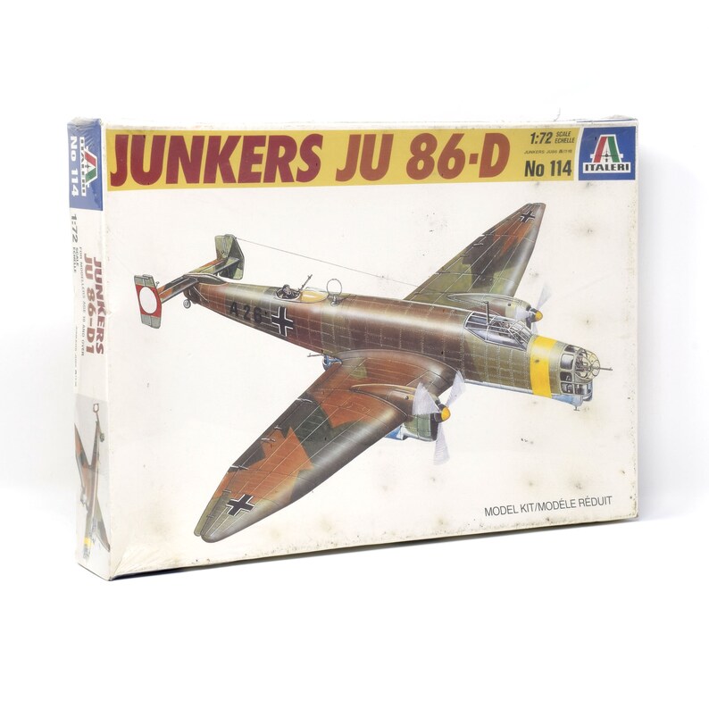 Junkers JU 86 D Model Airplane Kit - Etsy