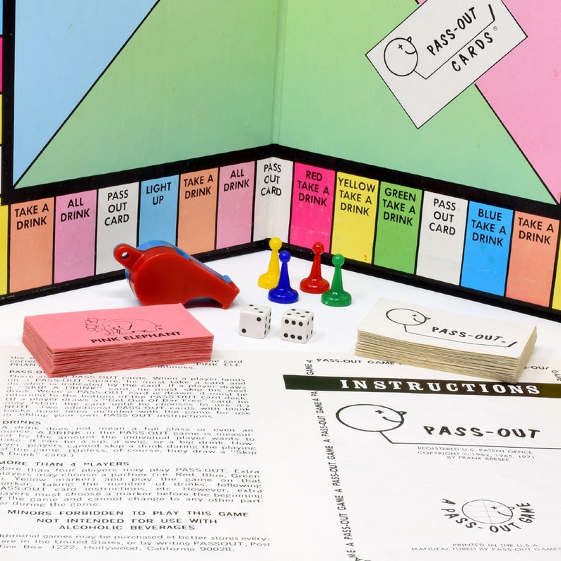 Pass Out Game Anniversary Edition - Etsy