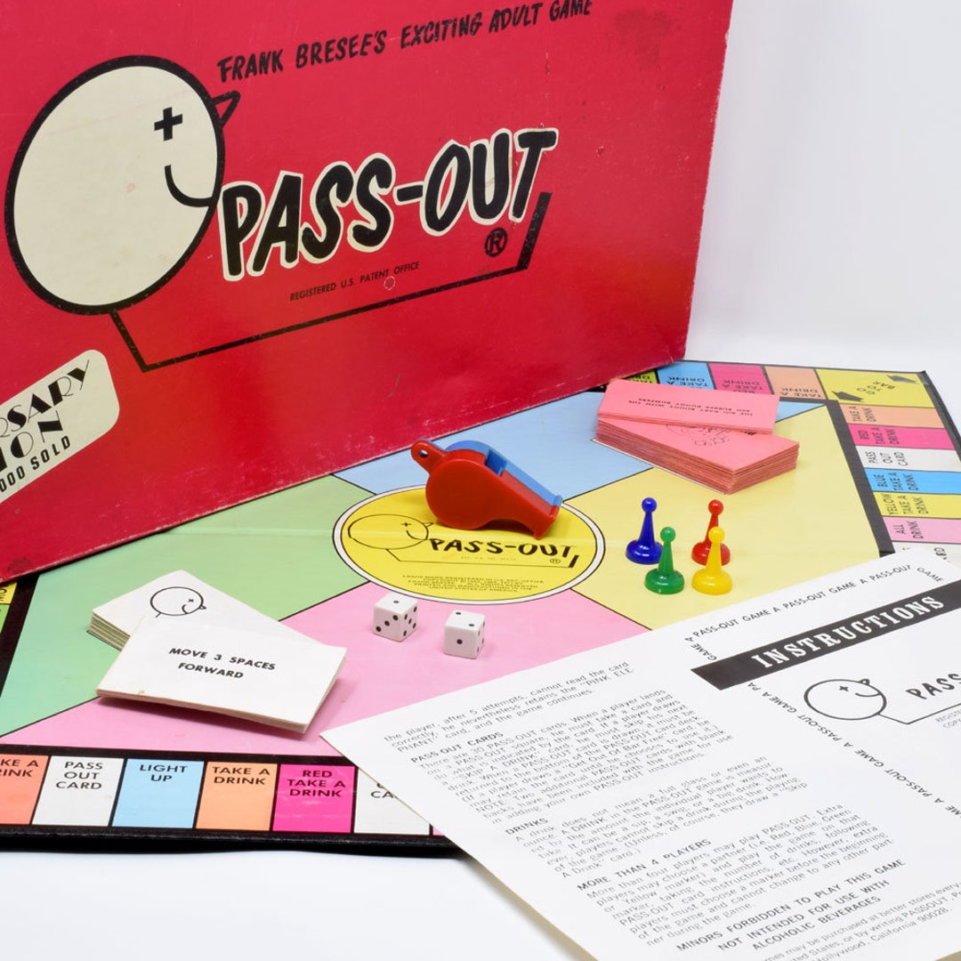 Pass Out Game Anniversary Edition - Etsy