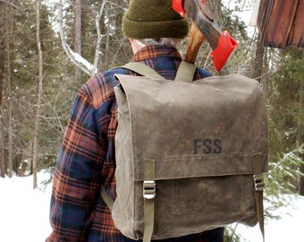 Vintage Wooden Backpack Frame Forest Service Backpack US - Etsy