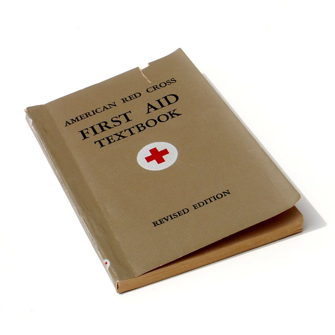 First Aid Textbook American Red Cross - Etsy Österreich
