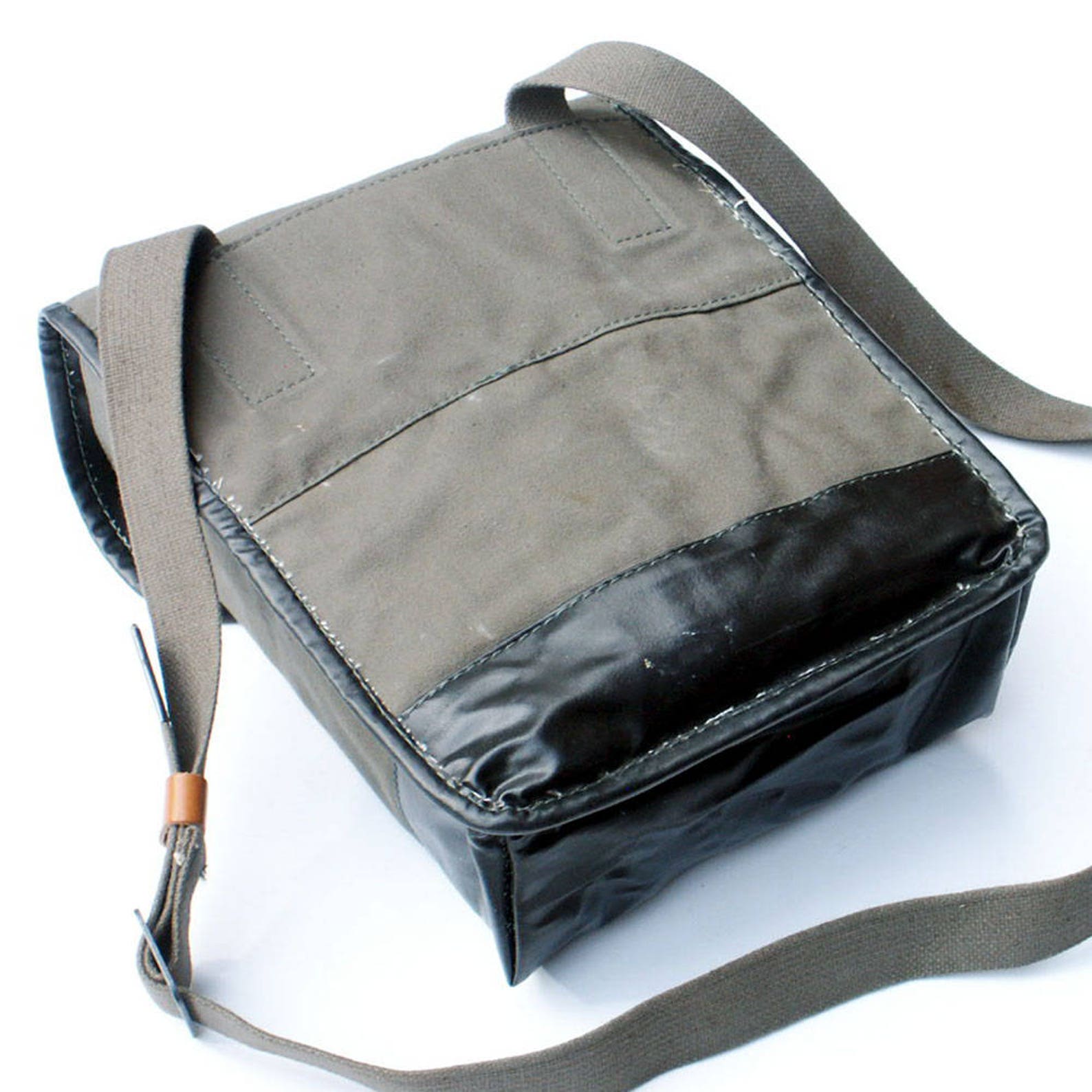 Military Canvas Shoulder Bag Accessory Pouch Rubberized - Etsy