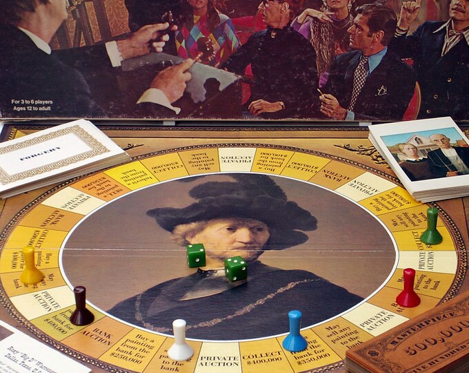 Vintage Masterpiece Board Game - Etsy