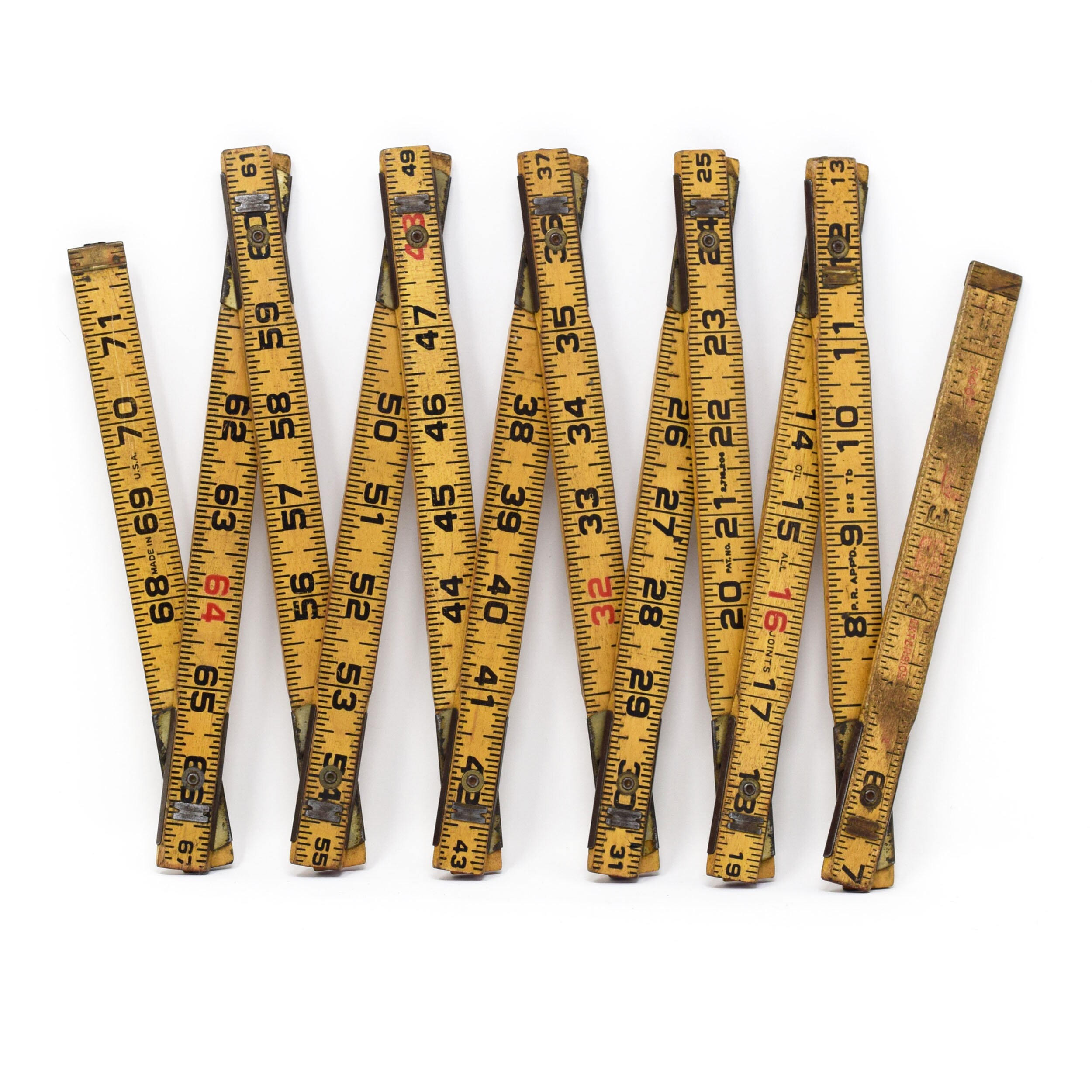 Industrial Lufkin Wooden Folding Ruler - Etsy