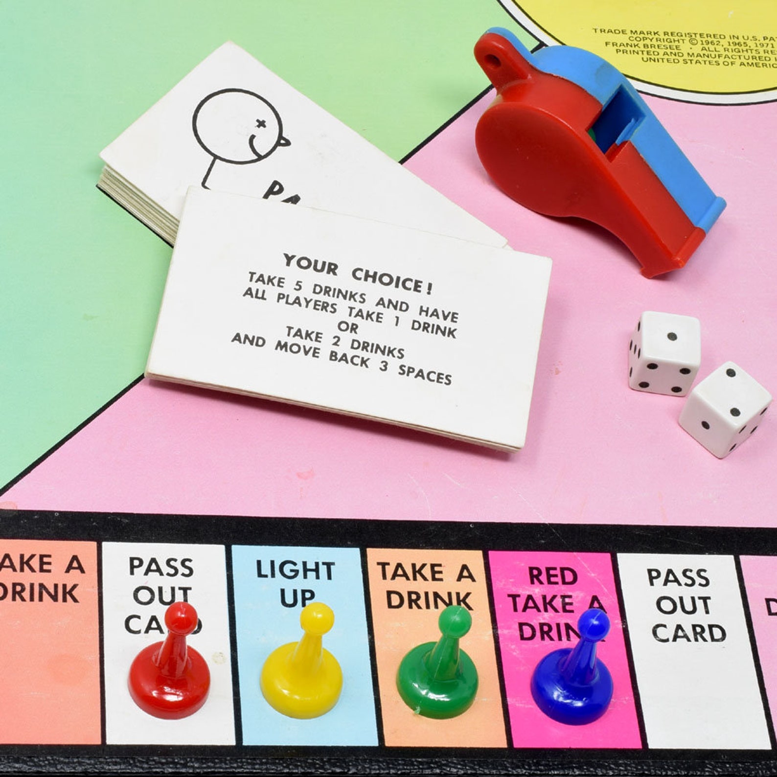 Pass Out Game Anniversary Edition - Etsy