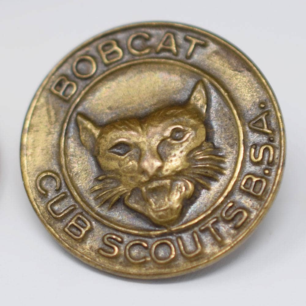 Cub Scout Bobcat Pin 1950s BSA - Etsy
