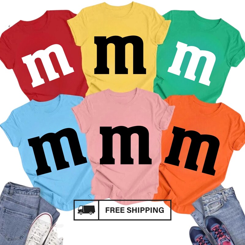 M&m T Shirt - Etsy