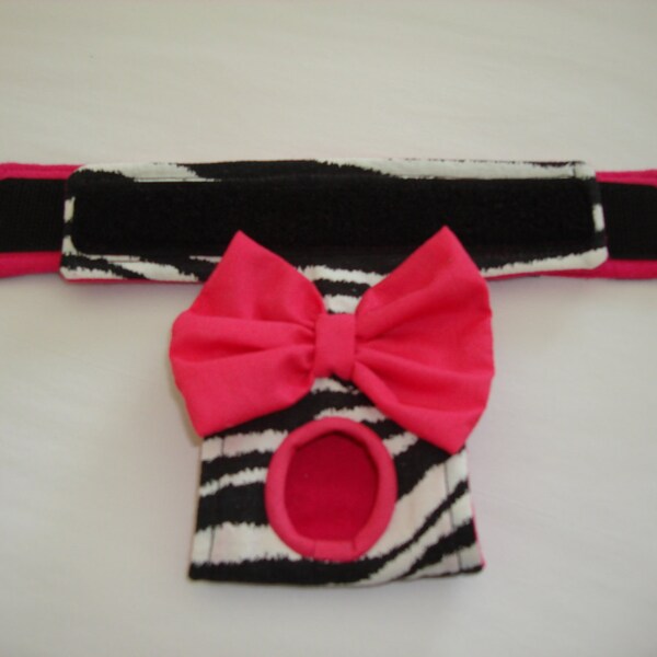 Pink Zebra Panties Etsy