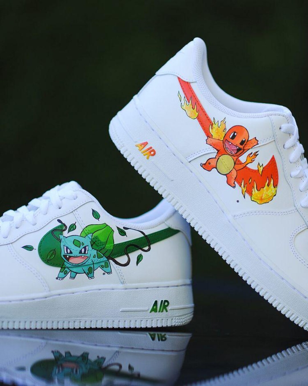 Pokemon Sneaker, Pikachu, Pokemon Hand Painted Sneaker, Custom Anime ...