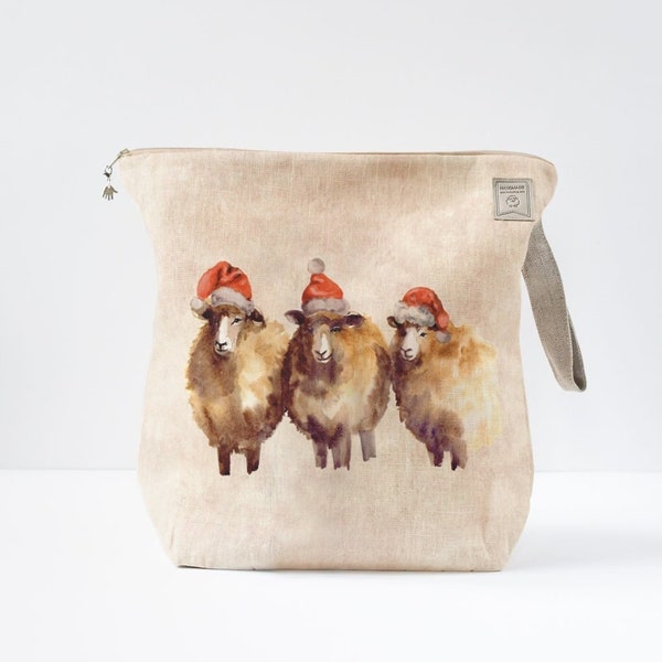 Knitting Project Bag - Etsy