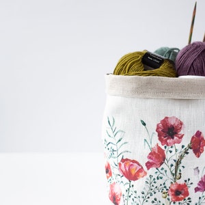 Fabric Basket, Yarn Storage, KIP Box, Fabric Box, Storage Basket, Home ...