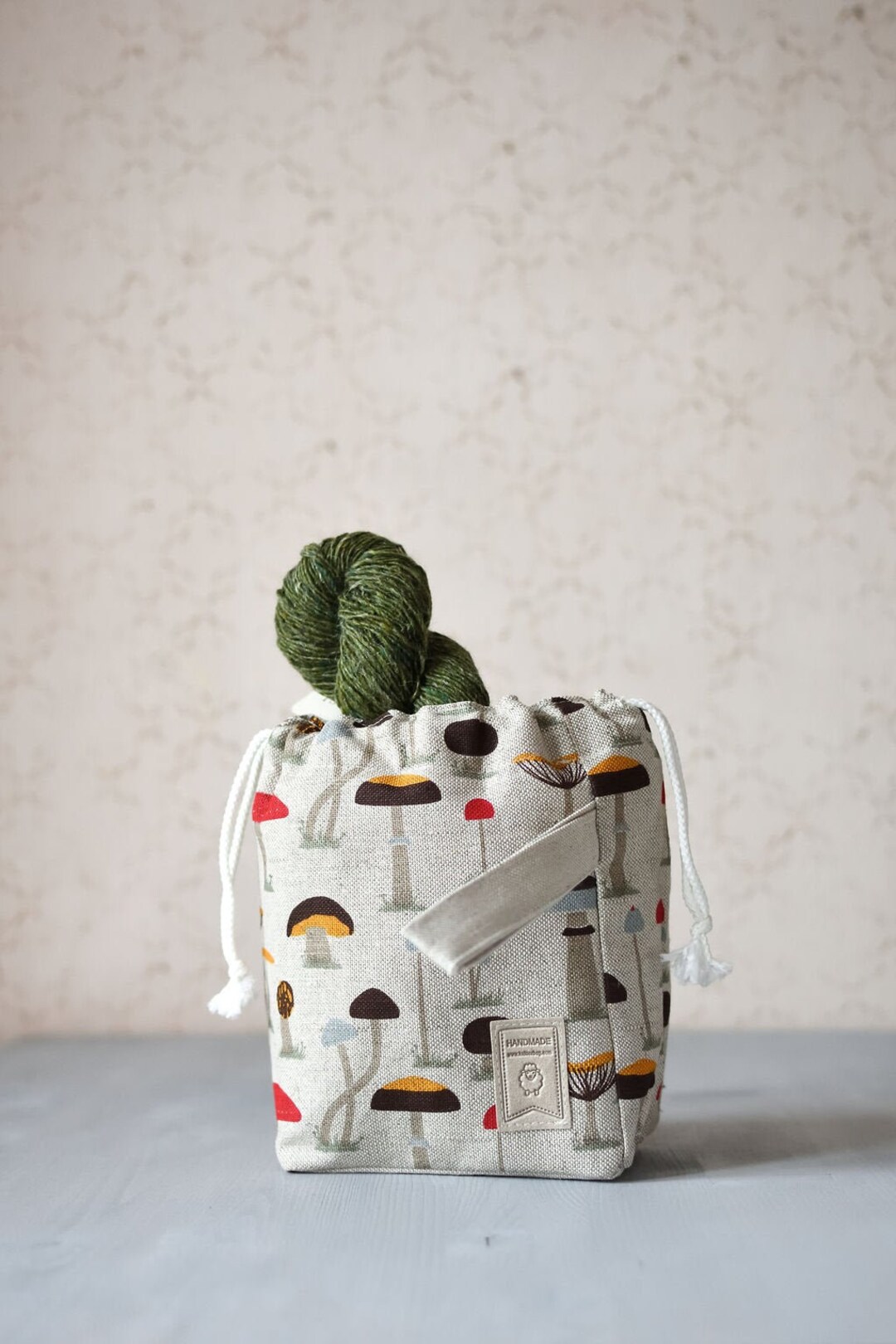 Knitting Project MINI Bag. Special Knitterbag Design. - Etsy