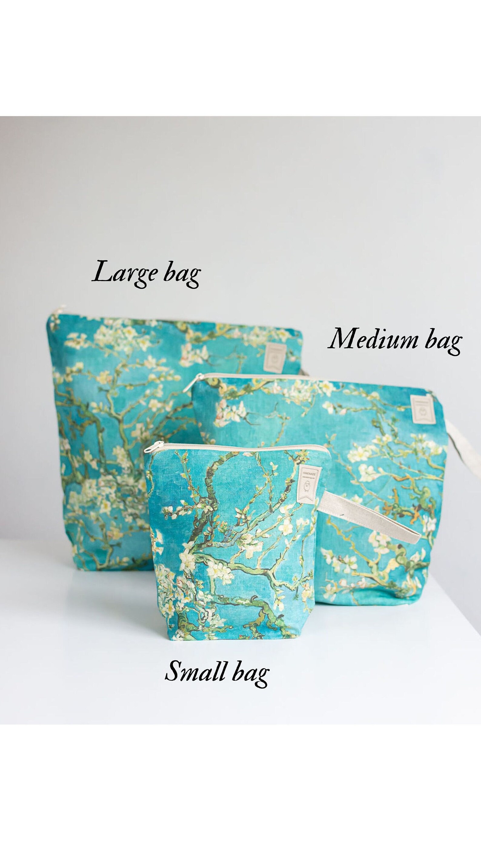 Project Bag. Work in Progress Project Bag With Zipper. Yarn Organizer ...