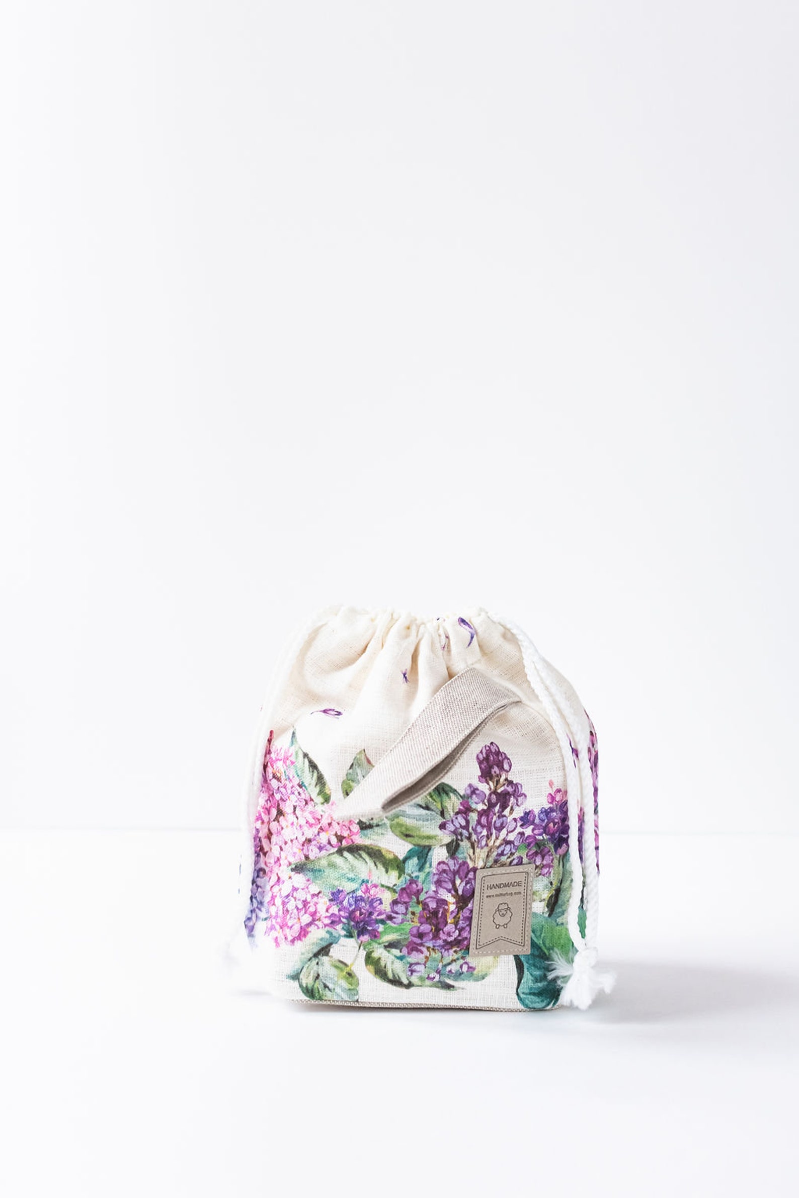Small Project Bag With Lilac Flowers Collection - Etsy
