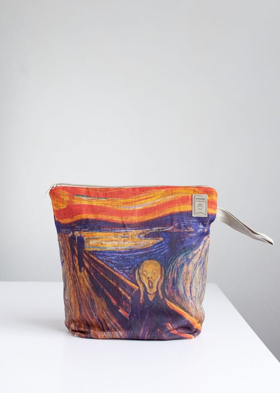 Project Bag. Work in Progress Project Bag With Zipper. Large. | Etsy