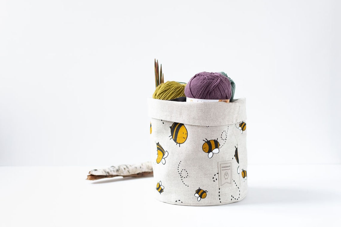 KIP Bag KIP Box Yarn Storage Storage Bin Fabric Basket | Etsy