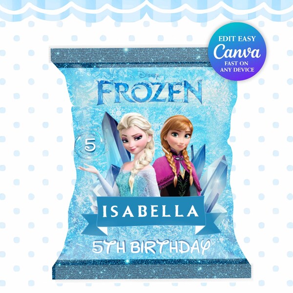 Frozen Wrappers - Etsy