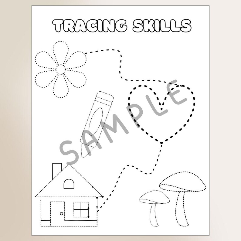 Preschool Line Tracing Worksheets Lines Trace Pages Homeschool Busy ...