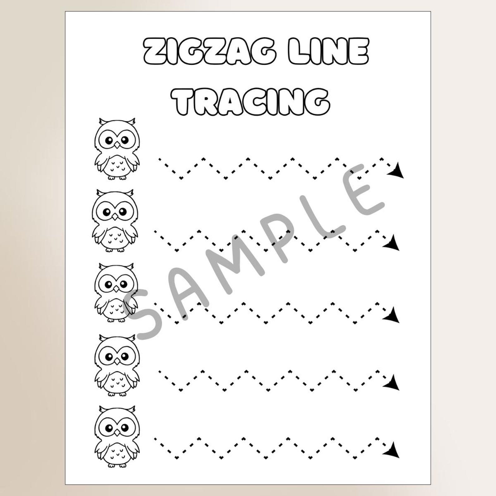 Preschool Line Tracing Worksheets Lines Trace Pages Homeschool Busy ...