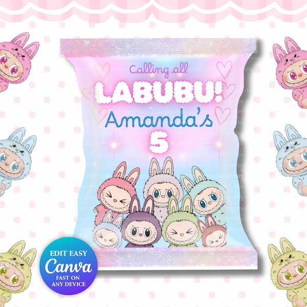 Labubu Diy Blind Bags and Boxes - Etsy