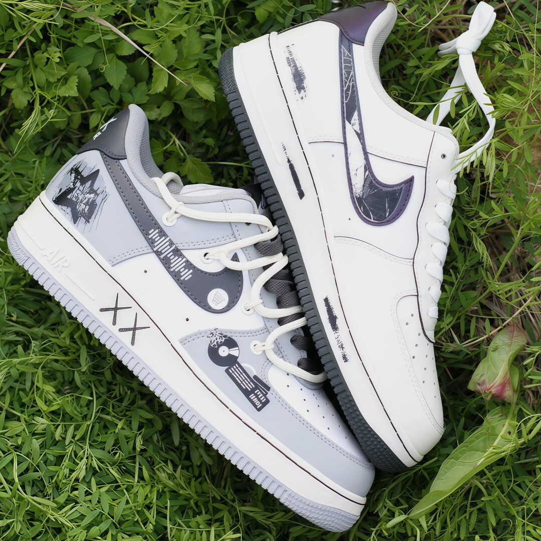 Personalized Record Graffiti Sneaker, Custom Sneakers, Air Force 1 ...