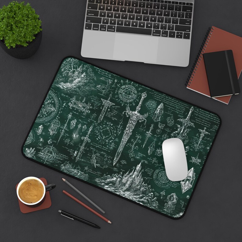 Arcane Armory Desk Mat | Fantasy RPG Battle Map Mousepad - Etsy