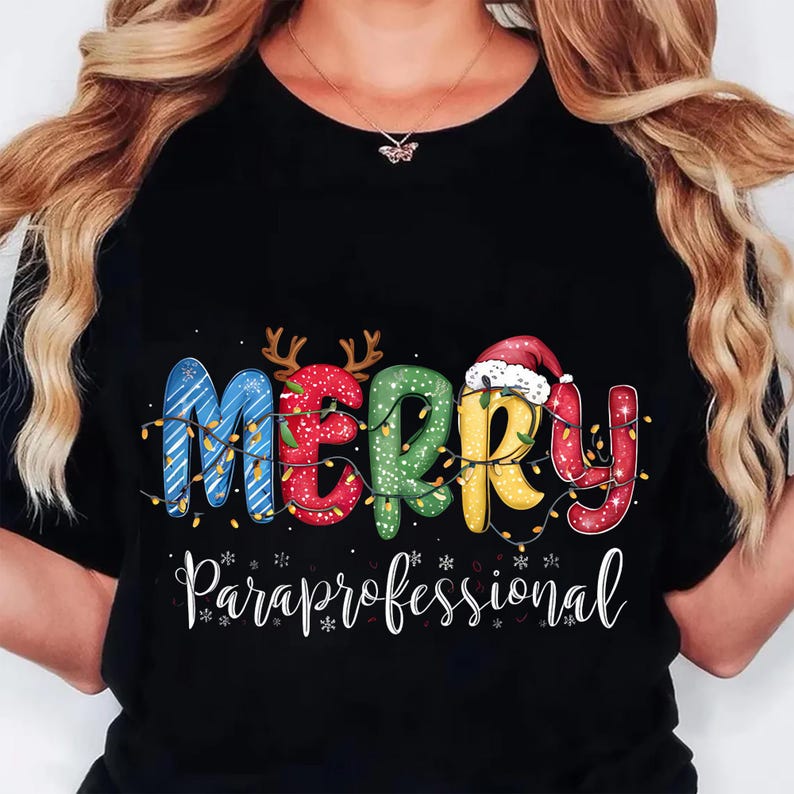 Christmas Paraprofessional PNG Bundle, Para PNG, Parapro Sublimation ...