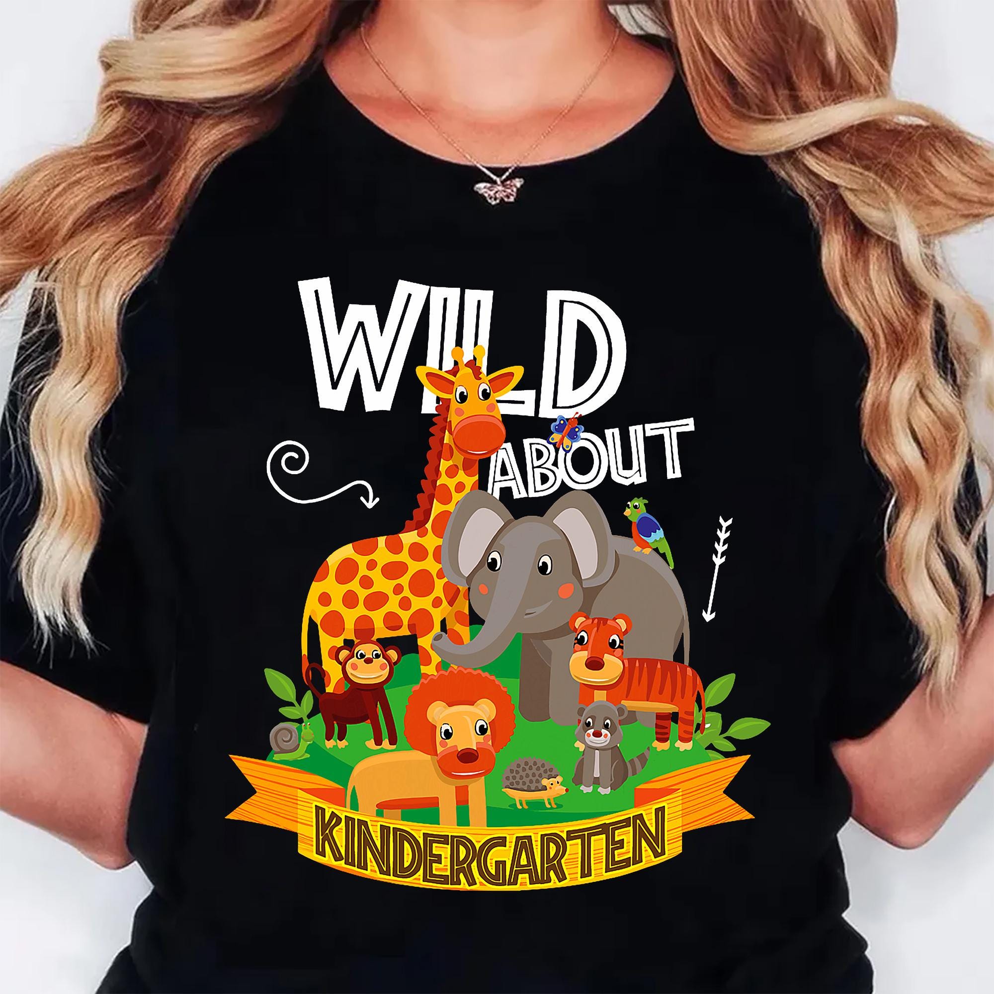 Wild About Kindergarten Png Bundle, Teacher Png, Leopard Back to School ...