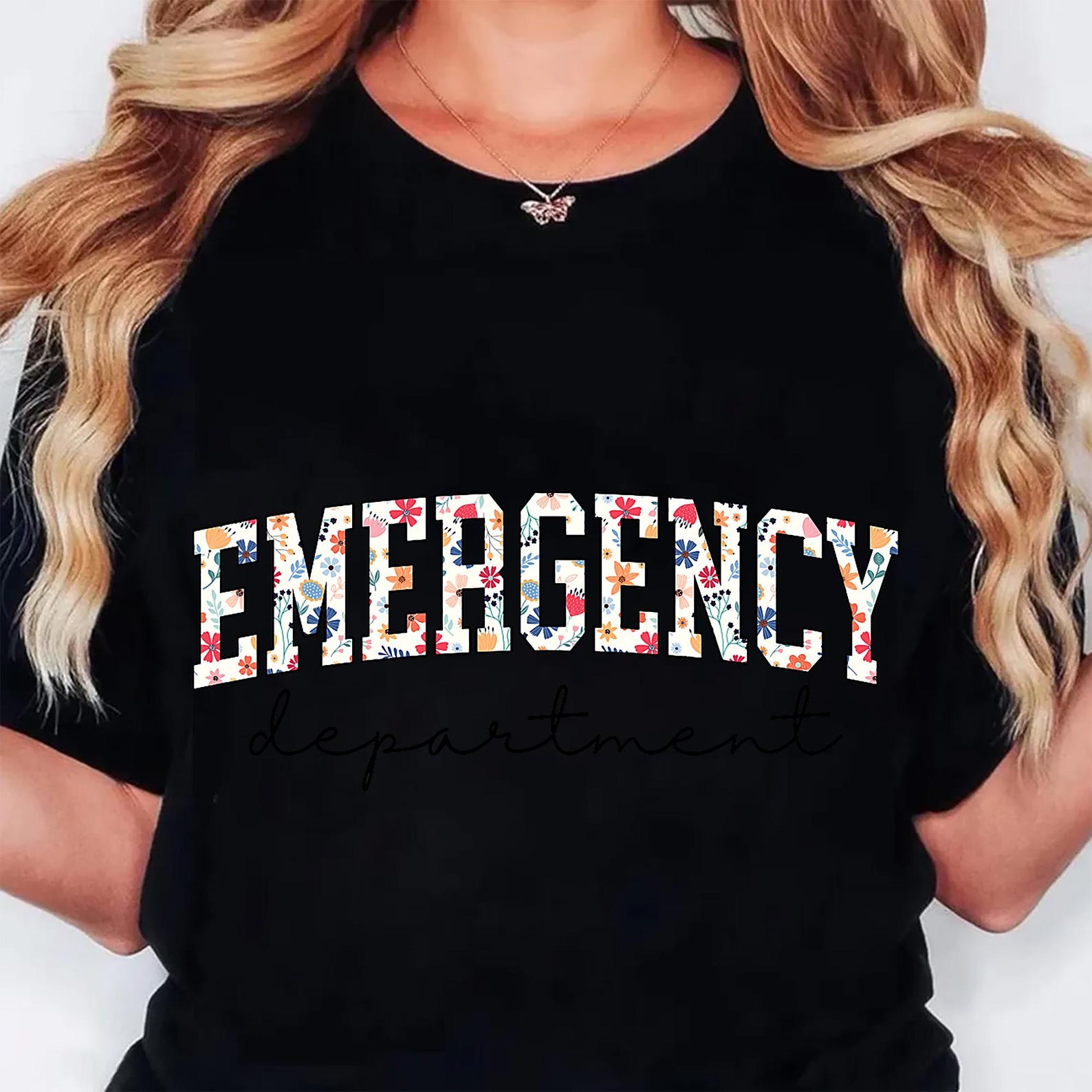 Floral Emergency Department Png Bundle, Emergency Nurse Png, Emergency ...