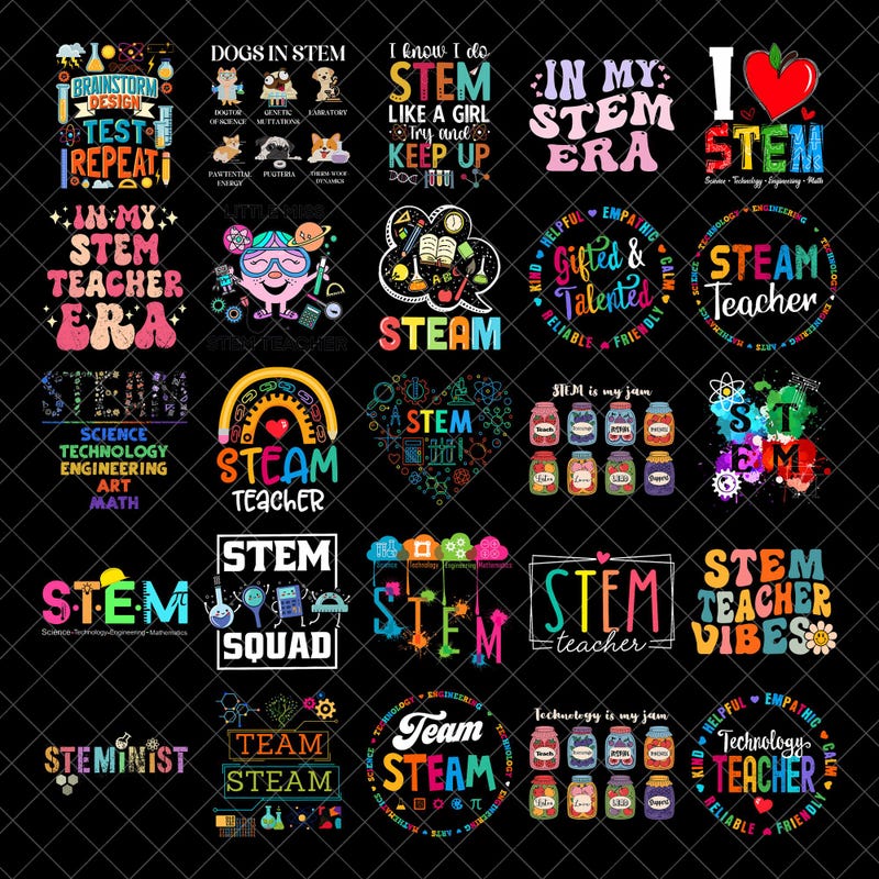 Little Miss Stem - Etsy