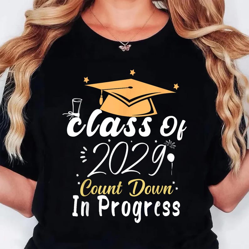 Class of 2029 Countdown Digital File PNG Bundle, Graduation Png, Senior ...