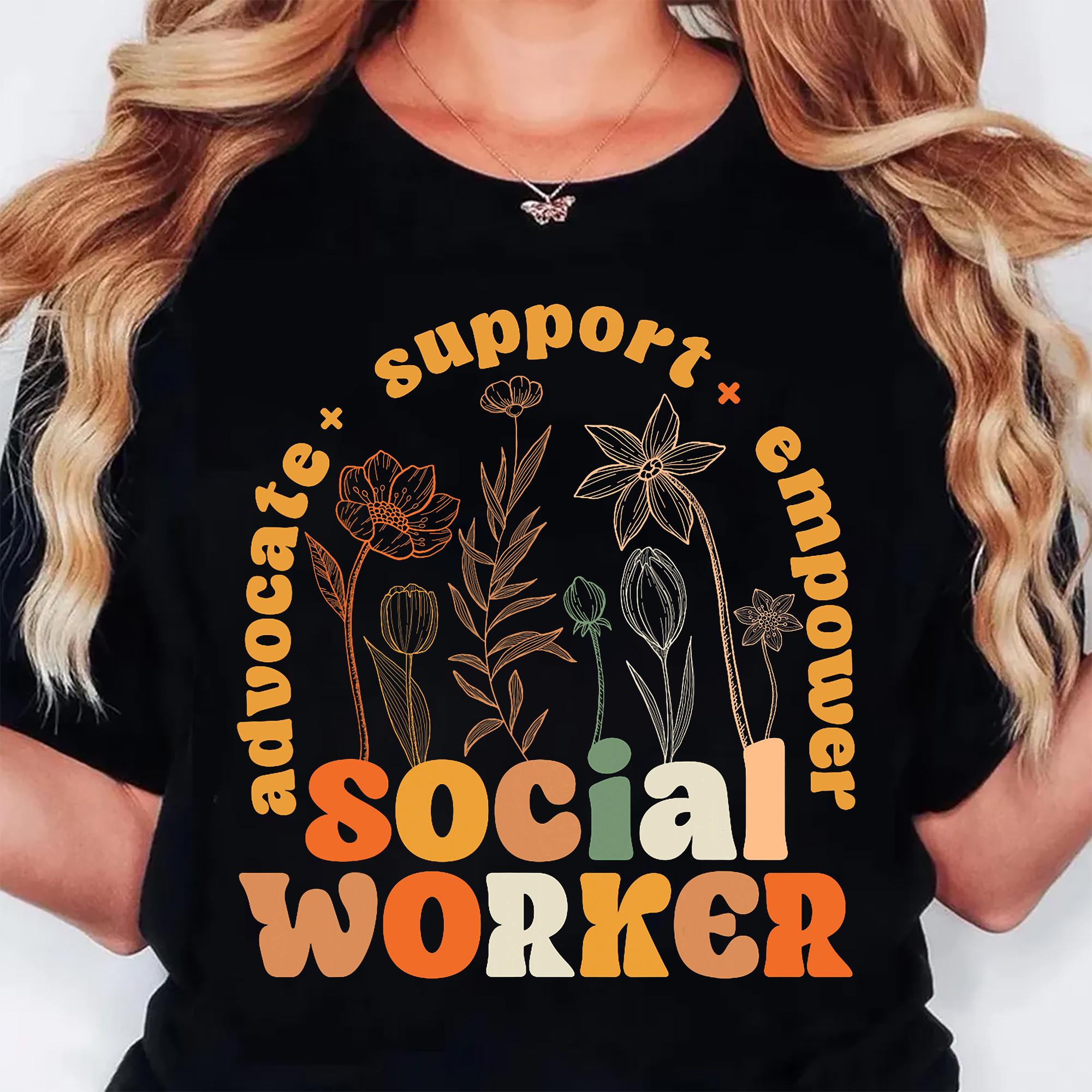 Social Worker Png Bundle, School Social Worker Flower Aesthetic PNG ...