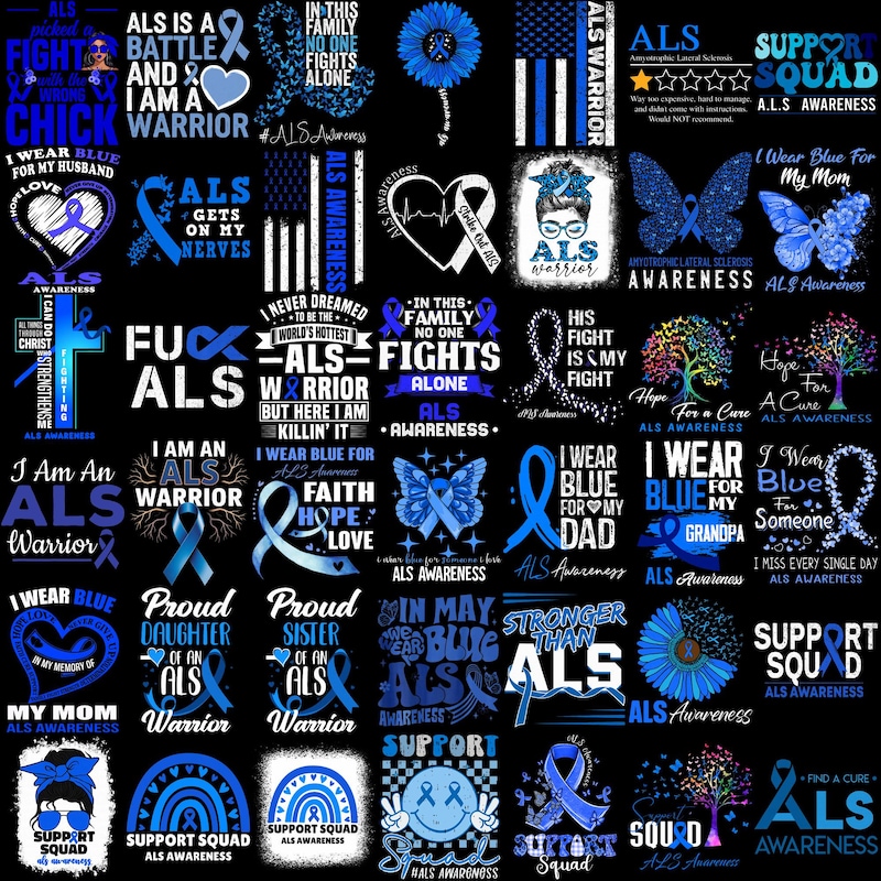 Als Awareness Ribbons - Etsy