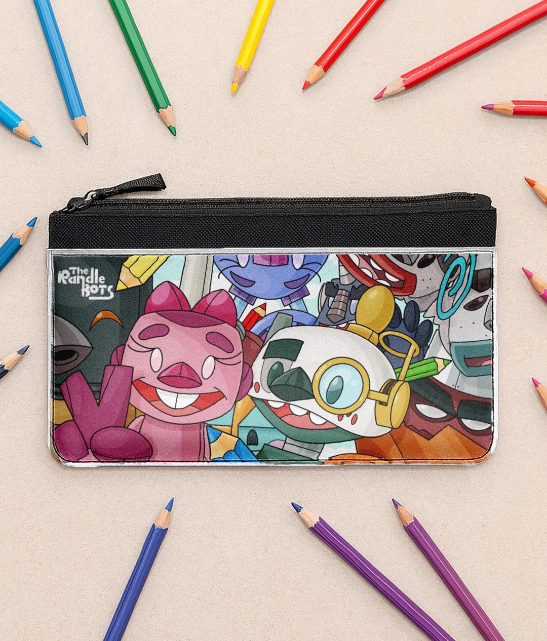 Kids Colouring Pencil Case | Colourful Back to School Zippered ...